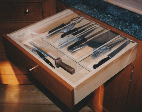 Cutlery Custom Drawer Organizers - Custom Inserts