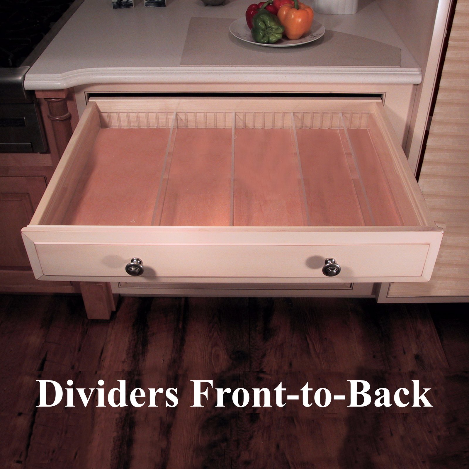 Binning Strip Custom Drawer Divider BSD35 Widths 27-1/16" to 35 ...