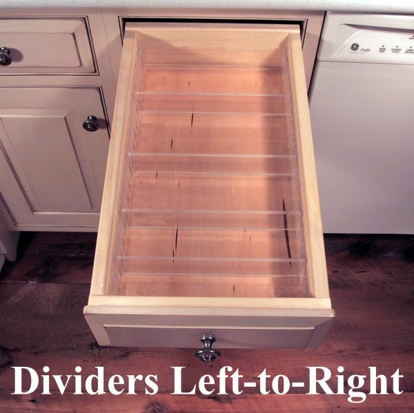 Binning Strip Custom Drawer Divider BSD35 Widths 27-1/16" to 35 ...